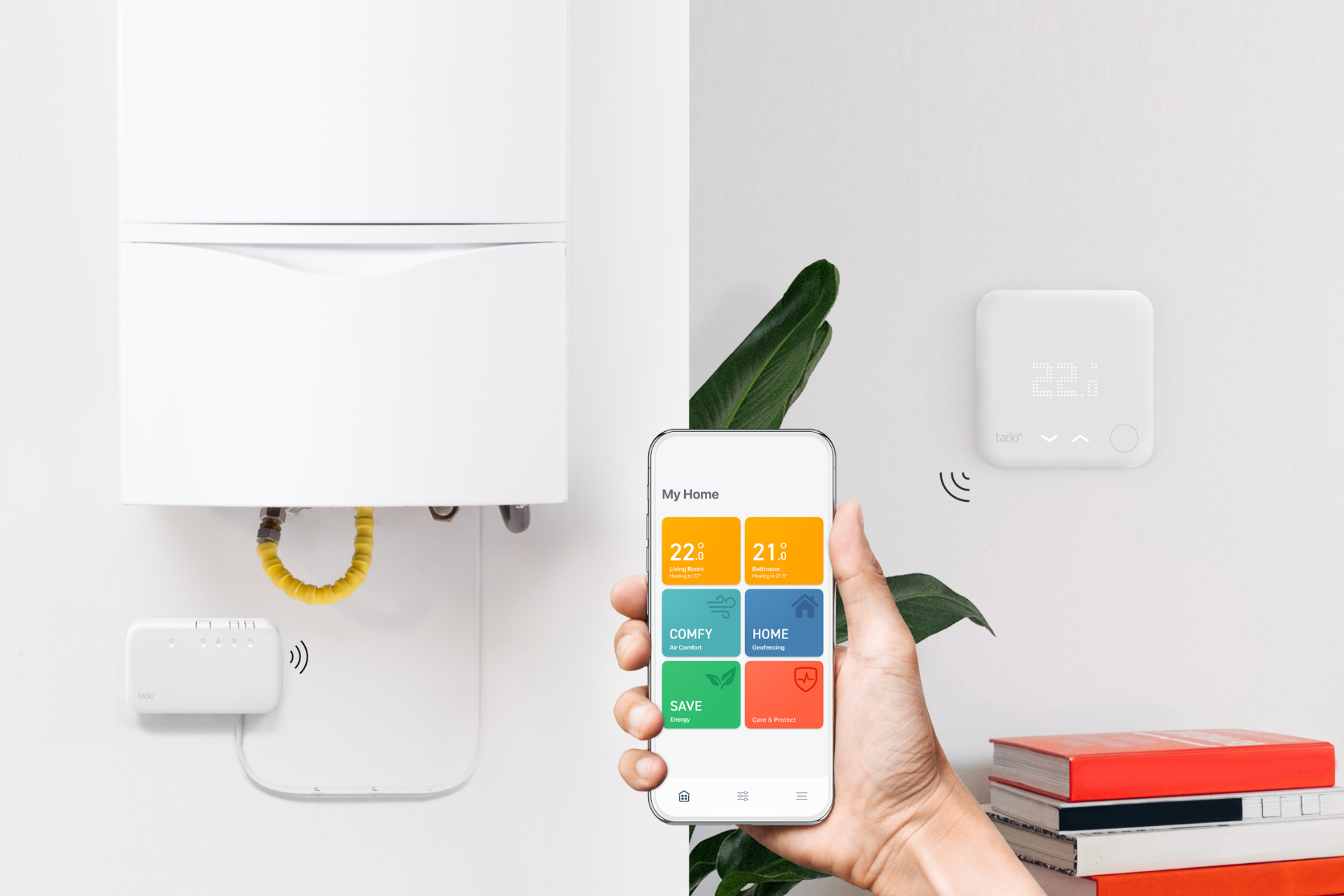 Mit smarten Thermostaten von tado die Heizkosten senken